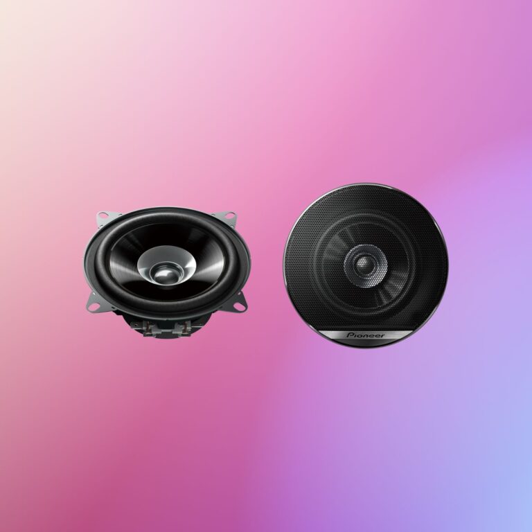 Pioneer TS-G1010F - 10cm 4" Dual Cone Speakers 190W Power Door Dash ...